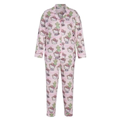 Peter Alexander Howdy Hello Kitty Plush Classic Pj Set Size 1+ (16-18 ...