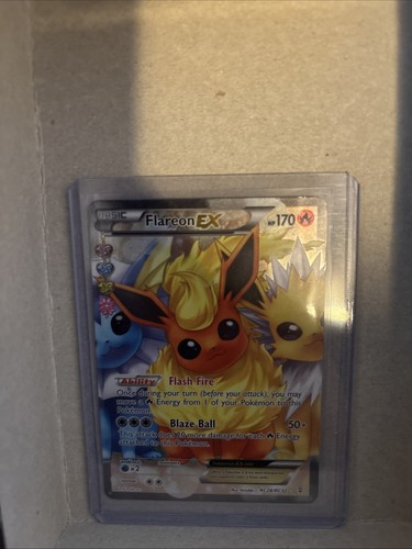 Flareon EX RC28/32 Full Art Ultra Rare Generations | eBay