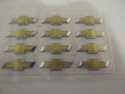 12 CHEVROLET Key Fob Remote Emblem Sticker Decal Logo Badge Lot | eBay