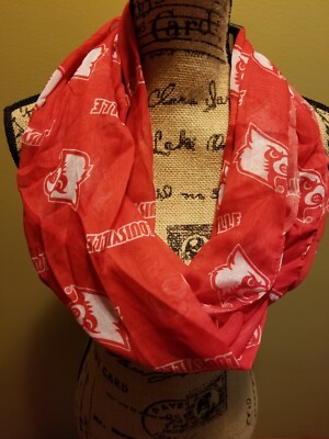 NWT Infinity Product University Of Louisville Cardinals Infinity Scarf ...