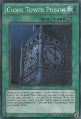 Clock Tower Prison - LCGX-EN141 - Common - 1st Edition x1 - Moderately ...