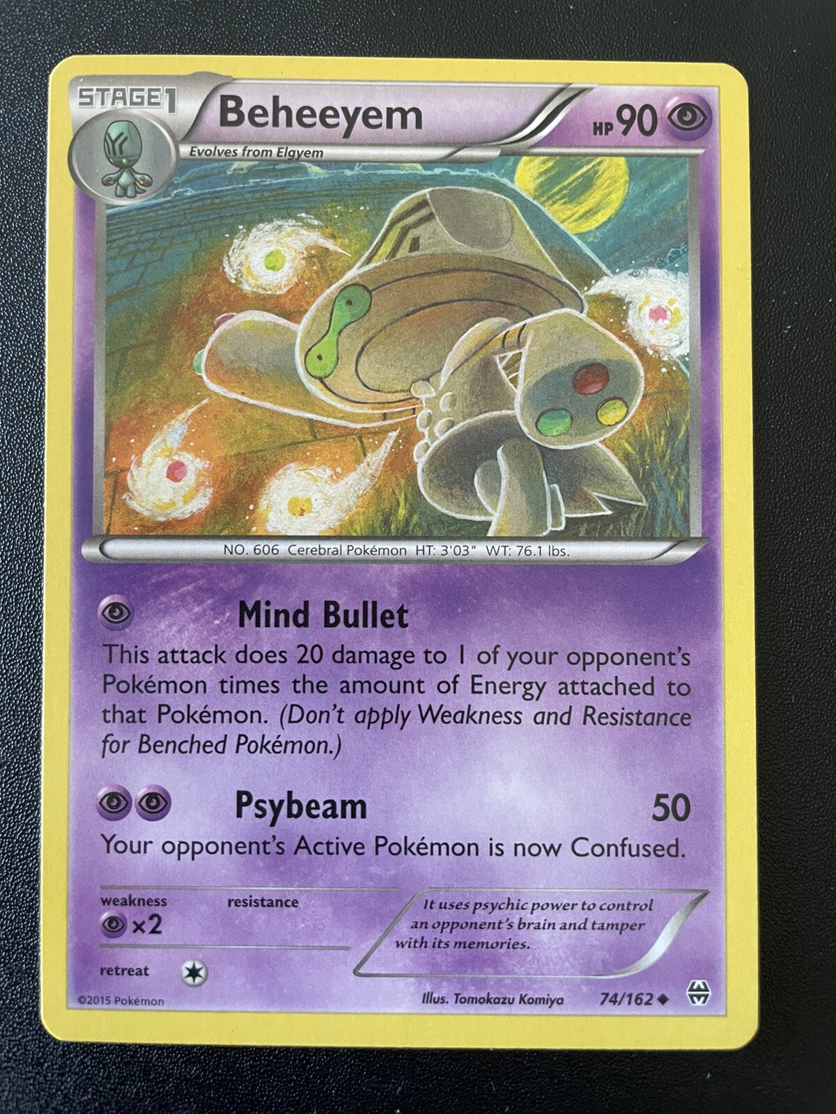 POKEMON CARD 2015 BEHEEYEM | eBay