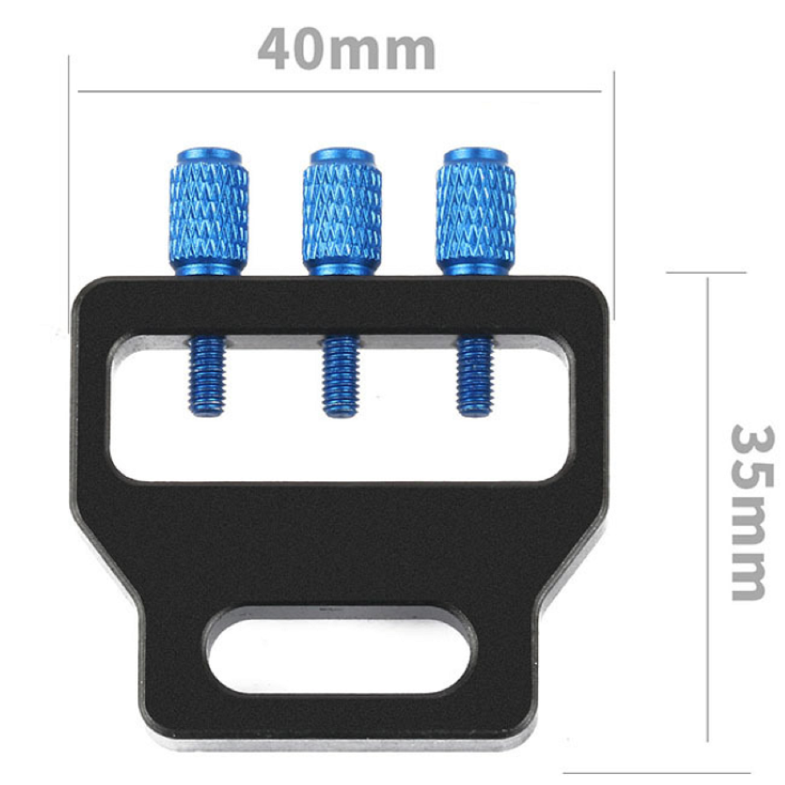 Metal Cable Clamp Lock Clip Fixator Tether Tool W/1/4" Screw For Camera ...