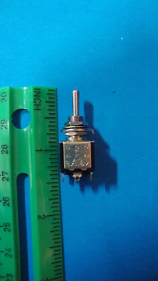 ALCO MST-205T miniature toggle SWITCH DPDT ON-OFF-(ON) | eBay