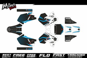 Suzuki RM 125 250 1996 1997 1998 Fasthouse Graphics Kit Enduro ...