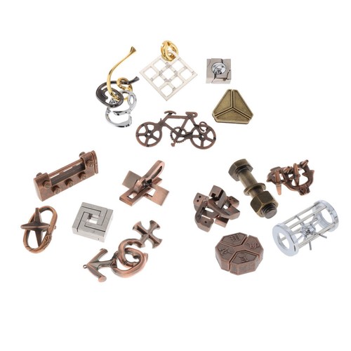 5 Type / Ensemble Intellectual Puzzle Metal Lock Toy | eBay