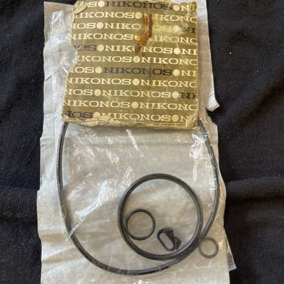 Nikon Original O Ring Set for Nikonos V Underwater Cameras W/ Grease No ...