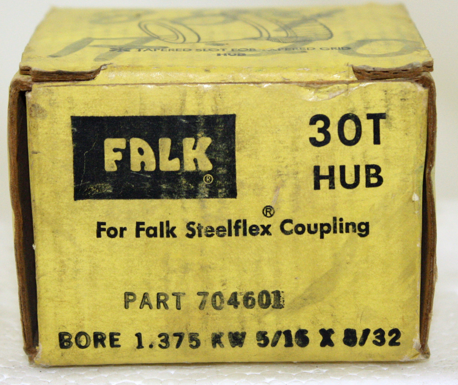 Falk 30T HUb for Steelflex Coupling #704601 1 3/8" ID 2 5/8" OD 1 7/8 ...