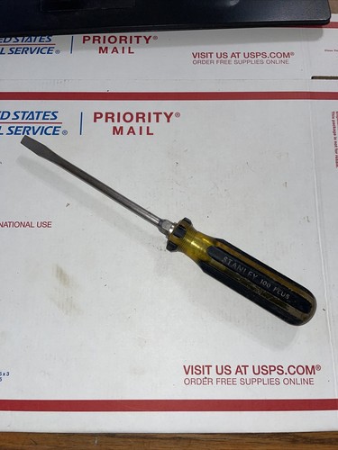 Stanley 100 Plus 66-166 Flat Head Screwdriver USA 🇺🇸 | eBay