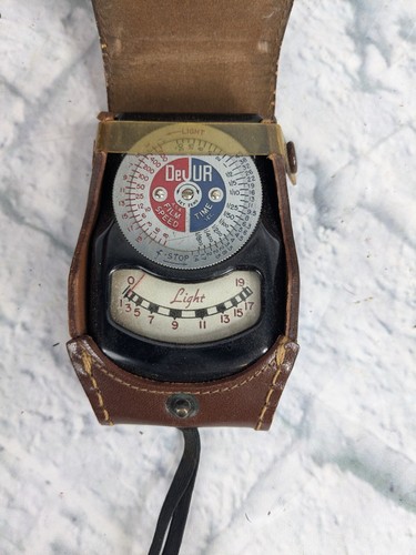 Vintage DeJur Camera Light Meter With Case. ea | eBay