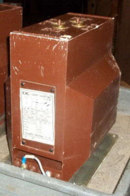 CIC CURRENT TRANSFORMER INDOOR D7-20182F EWF-20DA 5.6KV C08259 200-100A ...