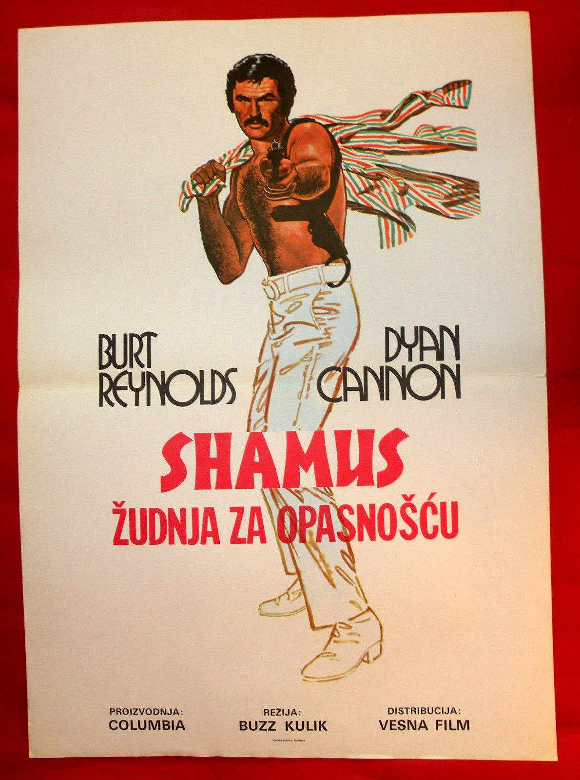 SHAMUS 1973 BURT REYNOLDS DYAN CANNON JOHN RYAN BUZZ KULIK EXYU MOVIE ...
