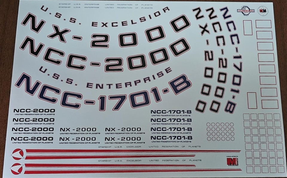 1/350 USS EXCELSIOR Model Kit | eBay