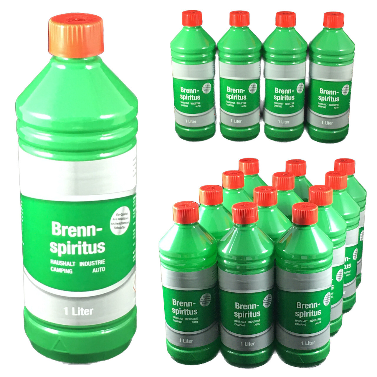 (4,79-4,17€/L) 1 - 12 Liter Brennspiritus 1L Spiritus Bio - Qualität | eBay