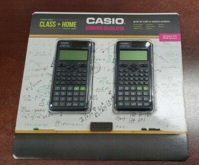 Pack of 2 Casio FX-300ES Plus Scientific Calculator Natural VPAM 2nd ...