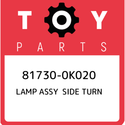 81730-0K020 Toyota Lamp assy side turn 817300K020, New Genuine OEM Part ...