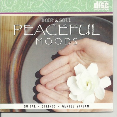 PEACEFUL MOODS GUITAR AND STRINGS GENTLE STREAM RELAXATION SPA MUSIC CD ...