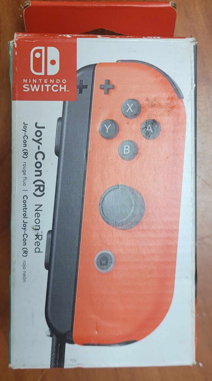 NEW! Official Nintendo Switch Joy-Con Right Neon Red 45496883119 | eBay