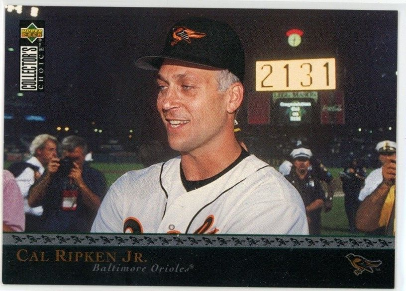 1995 Upper Deck Collectors Choice Ripken Collection Cal Ripken Jr. #1 ...