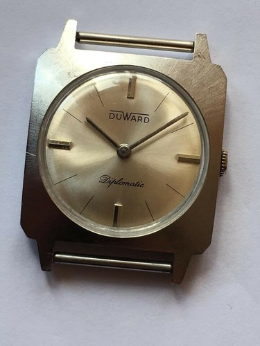 Vintage RARE WATCH DUWARD DIPLOMATIC SWISS MADE ANTIMAGNETIC TOP RRR ...