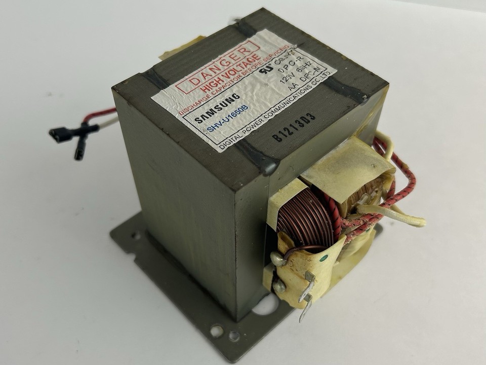 SHV-U1650B Samsung Microwave High Voltage Transformer DE26-00122B | eBay