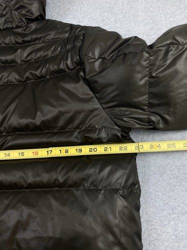 Uniqlo Ultra Light Filling Down Brown Shiny Volume Jacket Sz L Women’s ...