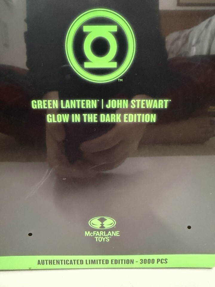 McFarlane DC Multiverse Green Lantern John Stewart Glow in The Dark ...
