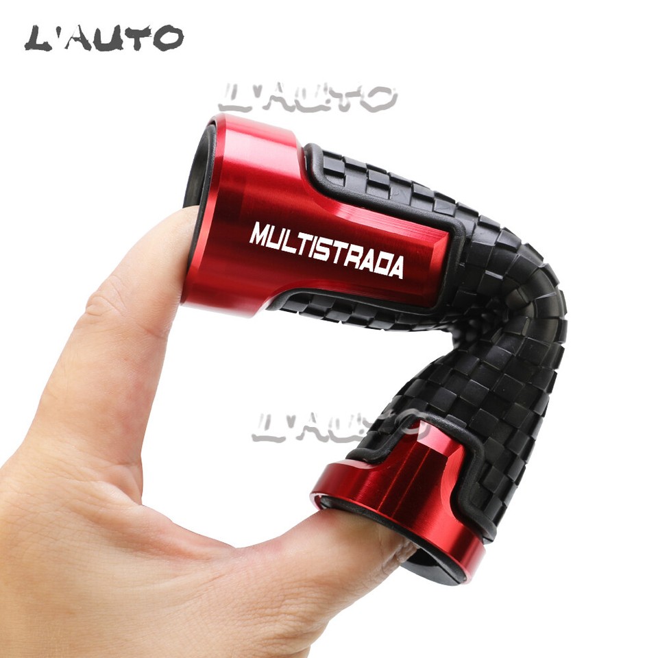 Red motorcycle Grips Handle bar Handlebar For Ducati Multistrada 1000 ...