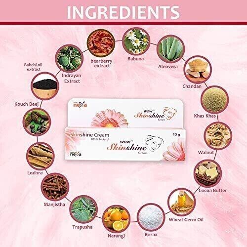 WOW Skin shine face cream 15g (Pack of 2) | eBay