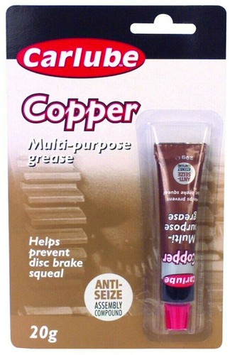 1 x Carlube Multi Purpose Copper Grease Anti Seize Assembly Compound ...