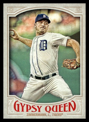 2016 Topps Gypsy Queen #46 Jordan Zimmermann Detroit Tigers | eBay