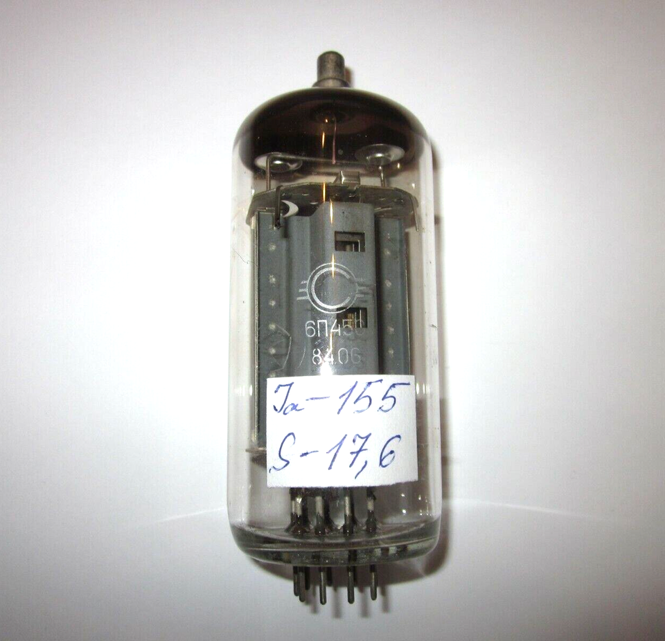 1x New 6P45S (EL509, EL519, 6K6G) Svetlana Tested Output Beam Tetrode ...