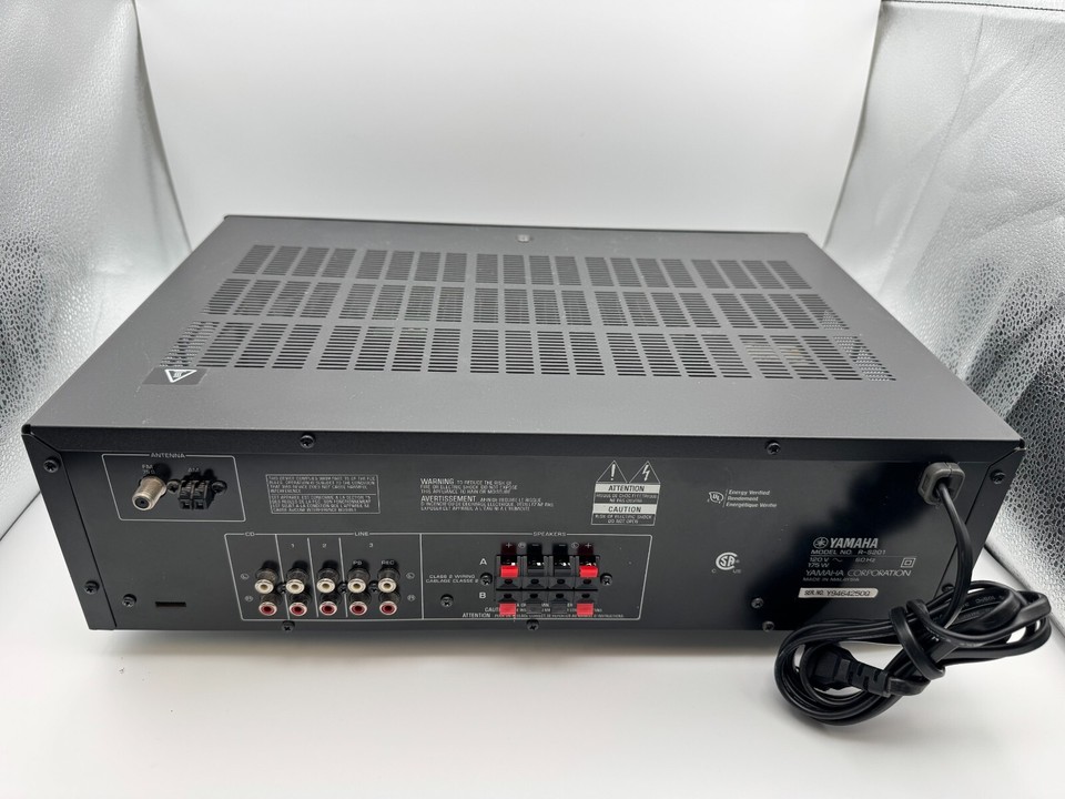 Yamaha R-S201 Natural Sound Stereo Receiver - Black | eBay