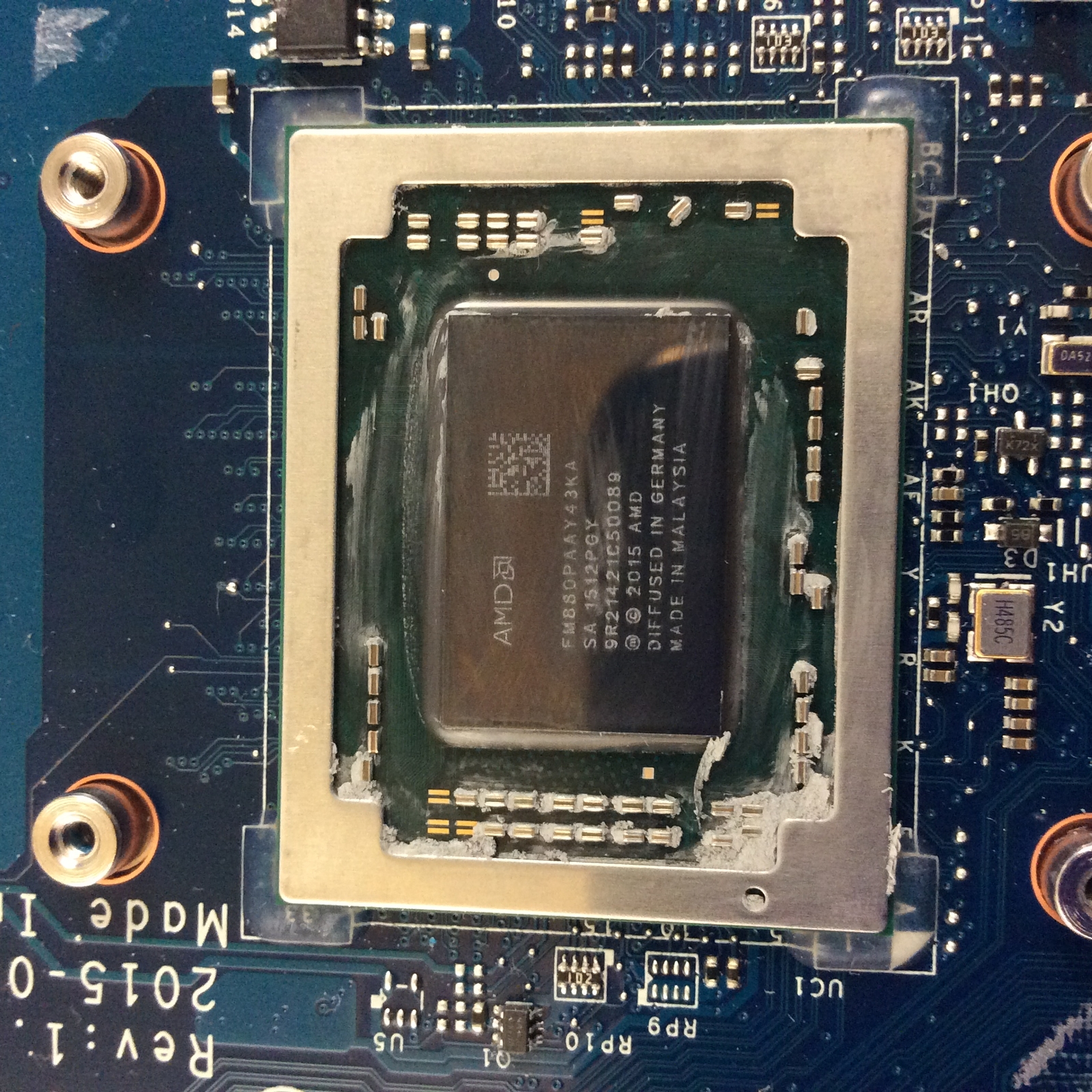 HP Envy M6-P113DX Motherboard AMD FX-8800P 2.1GHz CPU LA-C502P ACW51 ...