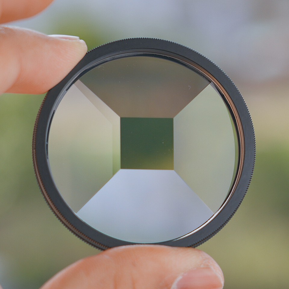 49mm Split Diopter Special Effects Filter for Canon EF50/F1.8 Sony FE50 ...