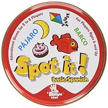 Spot It Basic Spanish Learning Game Age 6 and up Gift for sale online ...