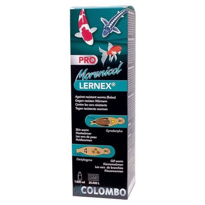 Colombo Morenicol Lernex PRO Koi Pond Fish Fluke Treatment 1000ml / 1L ...