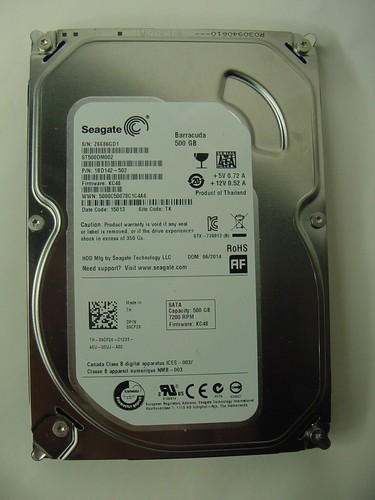 500GB SEAGATE BARRACUDA INTERNAL SATA HARD DRIVE ST500DM002 | eBay