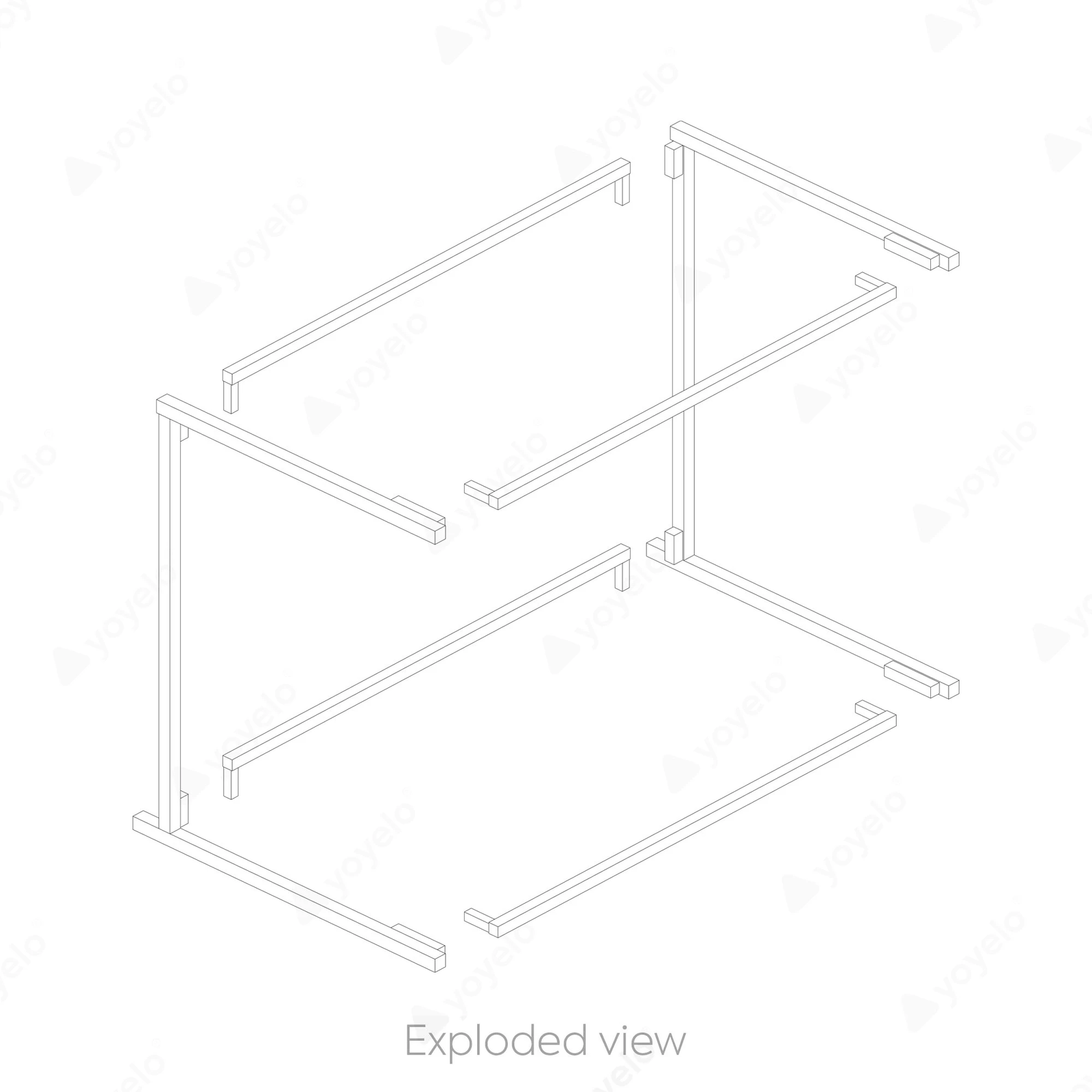 Ultra Heavy Duty Sofa Display Stand for Retail and Warehouses With ...