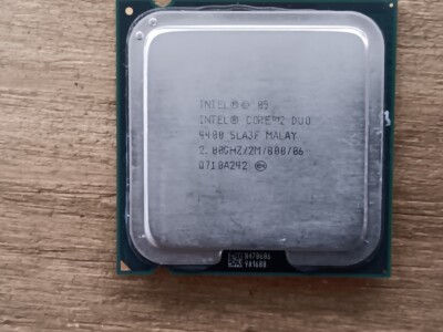 CPU PROCESSEUR PROCESSOR INTEL E4400 SLA98 DUAL CORE 2 DUO 2.00GHZ/2M ...