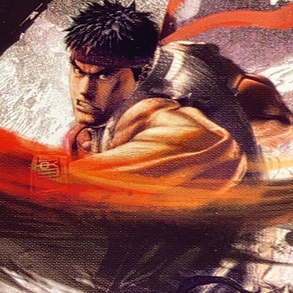 Ryu Street Fighter Arcade Edition Playing Cards CAPCOM Video Game Card ...