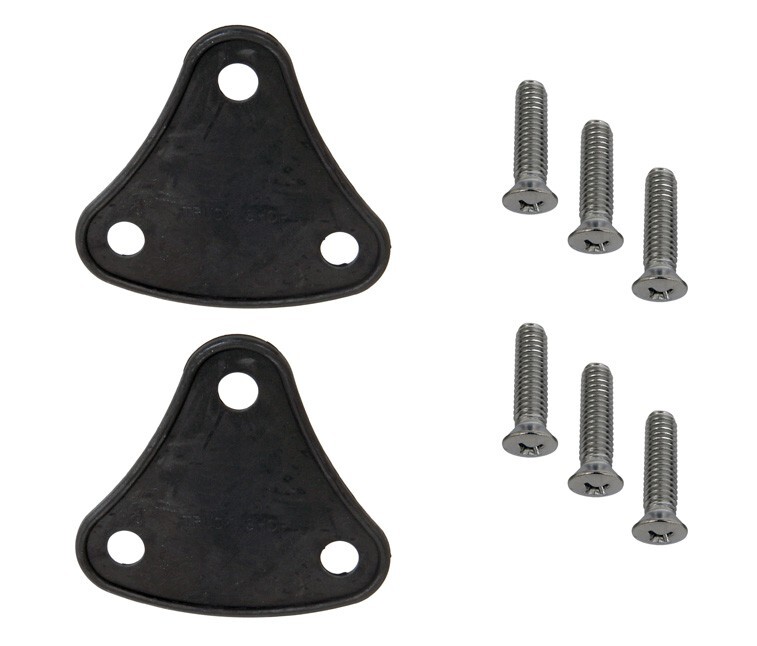 55 56 57 58 59 CHEVY GMC TRUCK 3100 STAINLESS SIDE MIRRORS w/HARDWARE ...