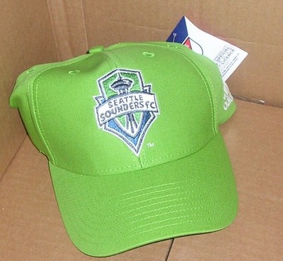 NEW MLS Seattle Sounders FC Hat Cap OSFA Men Adjustable Baseball Hat ...