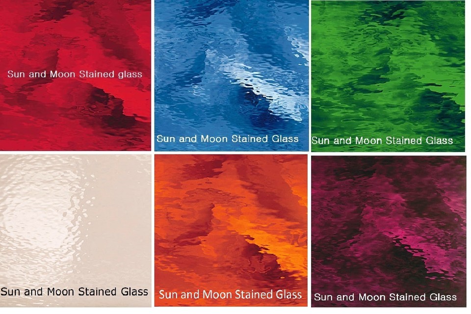 Stained Glass sheets - Spectrum & Wissmach All Glass Variety packs_Free ...