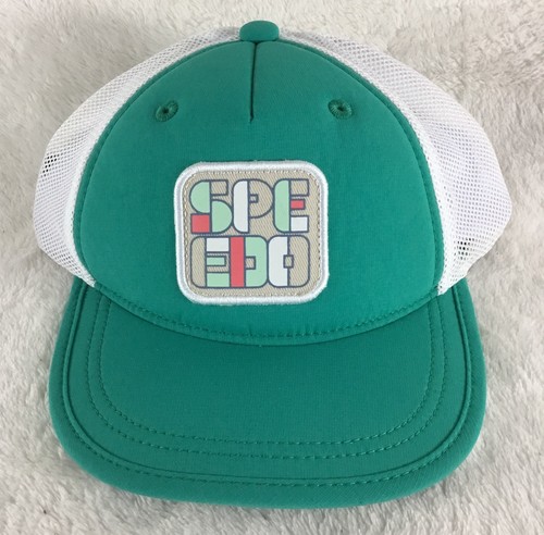 Speedo Kids Trucker Hat High Tide Teal Floating Adjustable Baseball Cap ...