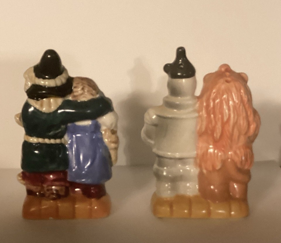 WIZARD OF OZ Salt/Pepper Shakers Collectibles With Toto Too! | eBay