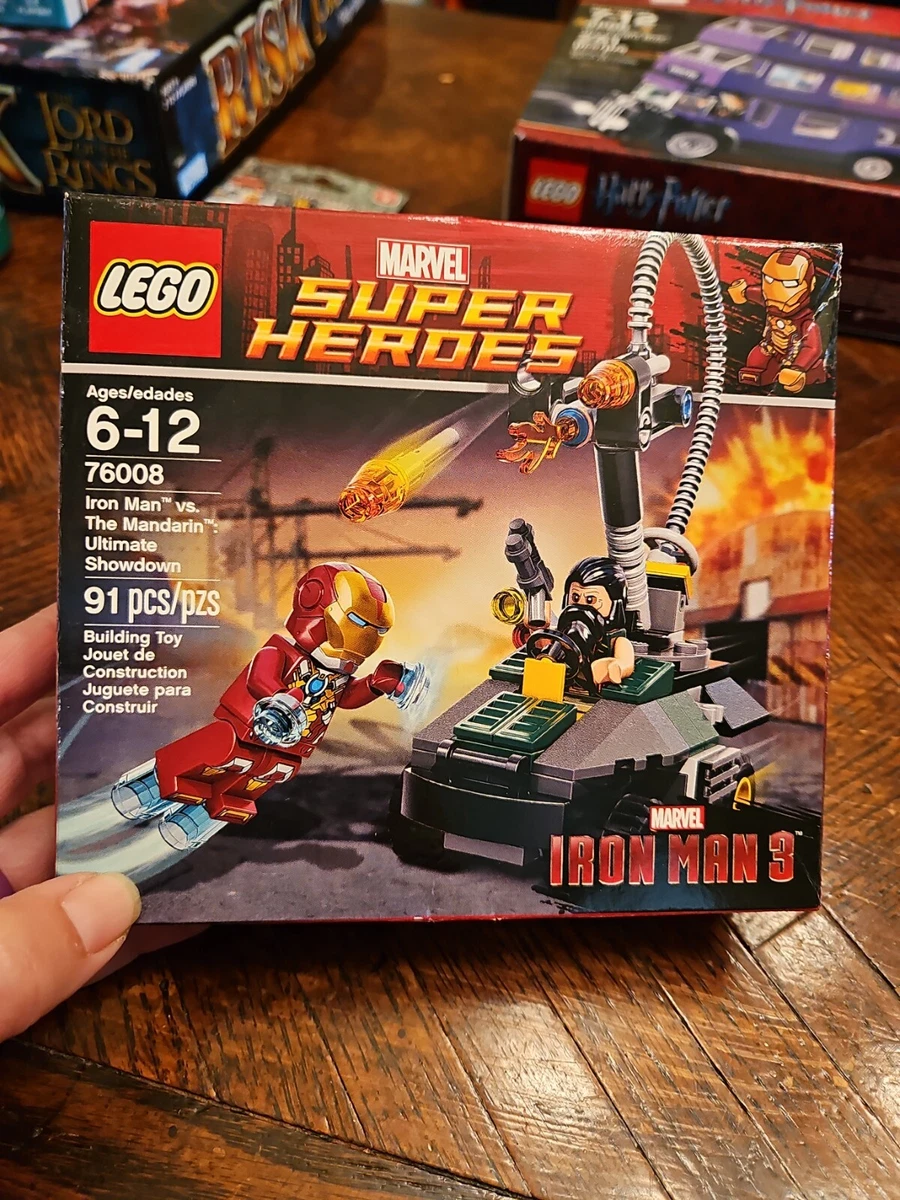 Lego Iron Man 3 Iron Man Vs Mandarin