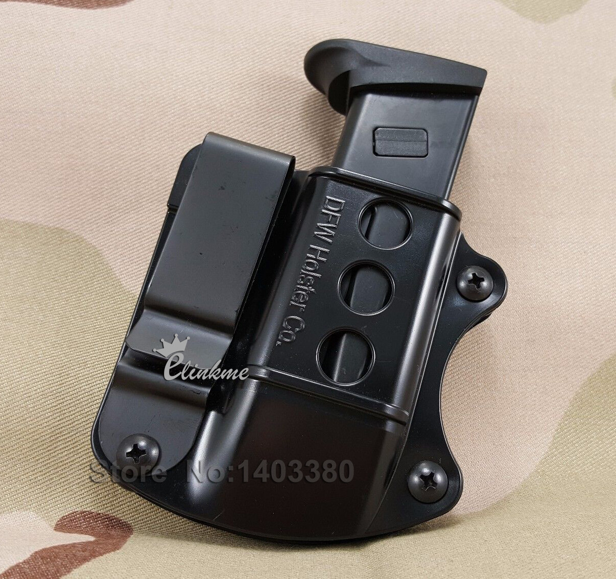 Metal Spring Belt Holster Sheath Clip with chicago screw for hybrid IWB ...