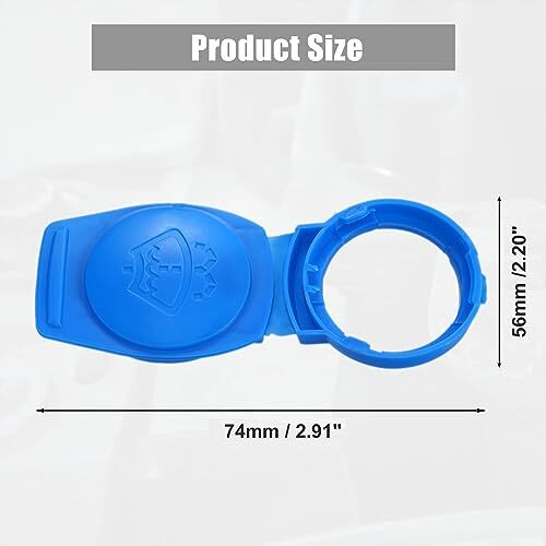 Cars 3Q0955455 Blue Windshield Washer Reservoir Bottle Cap for Porsche ...