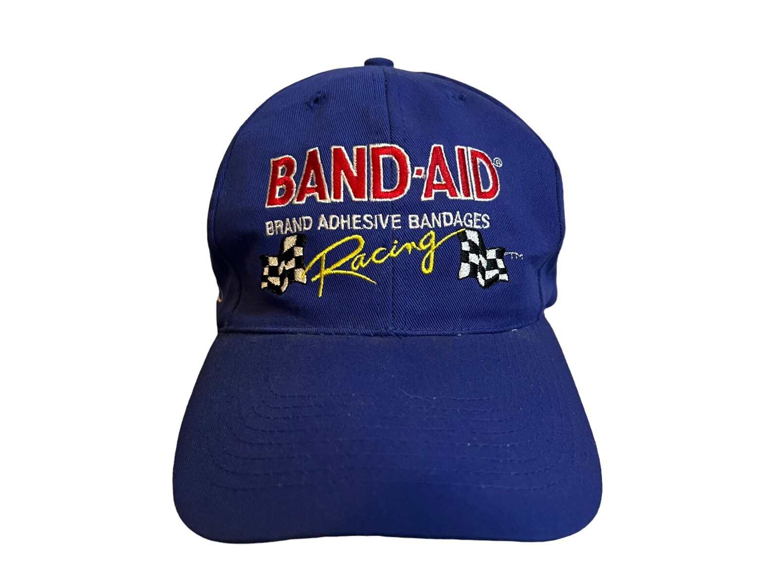 Vintage Michael Waltrip Hat 21 Band Aid Racing Snapback Cap NASCAR | eBay